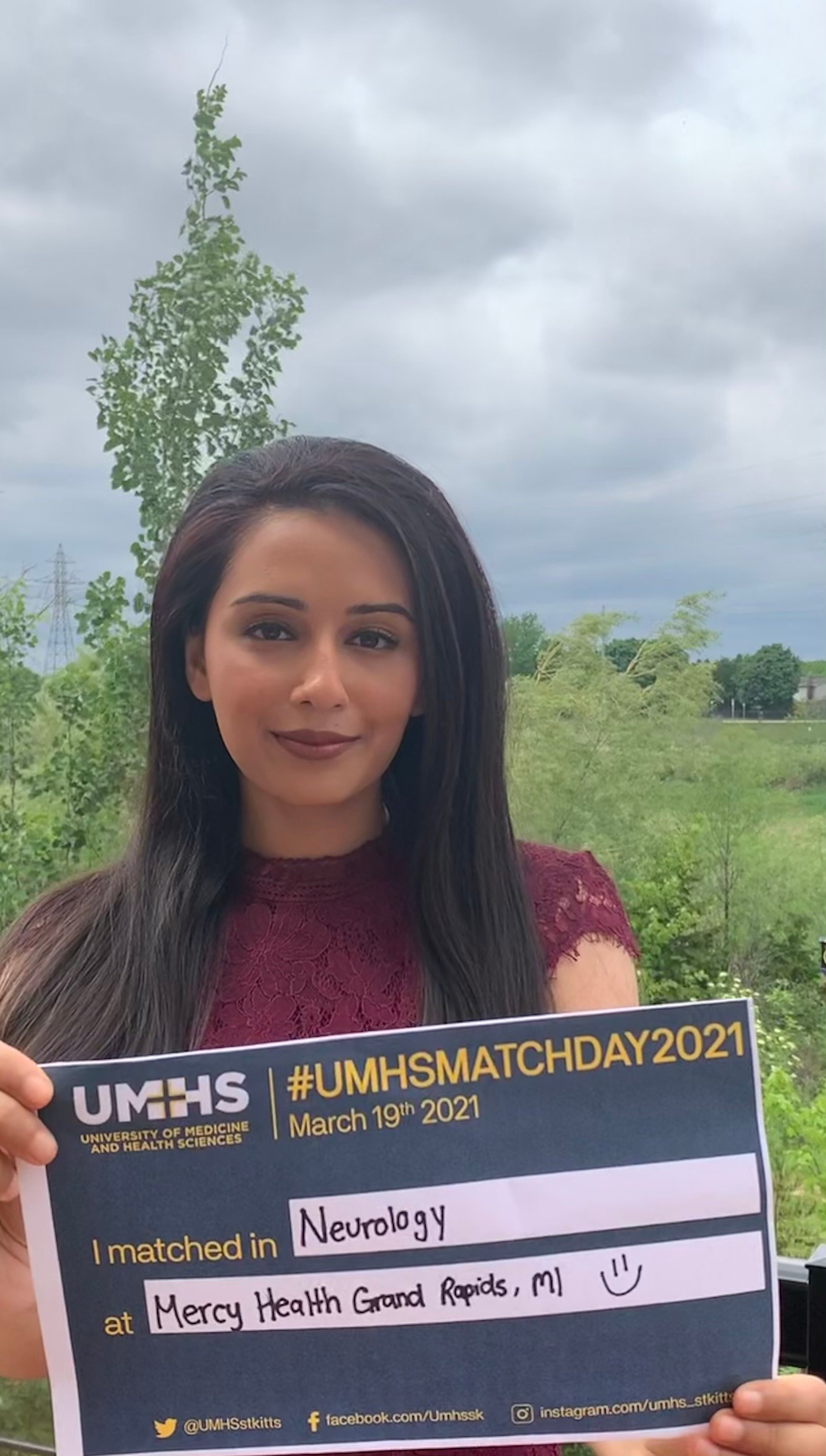 UMHS Class of 2021 grad Dr. Alisha Qaiser on Neurology residency at ...