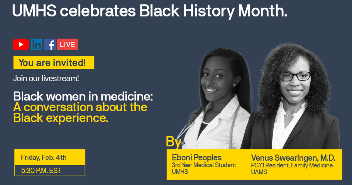 Black Women in Medicine: A Conversation About the Black Experience