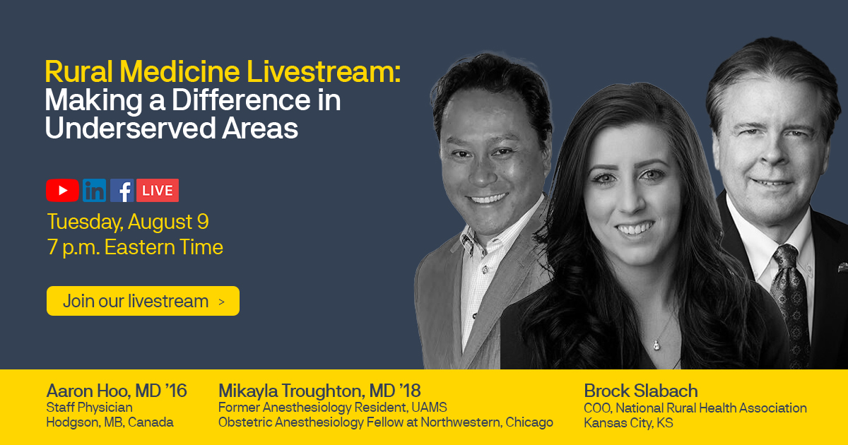 Rural Medicine Livestream: Making a Difference in Underserved Areas | UMHS